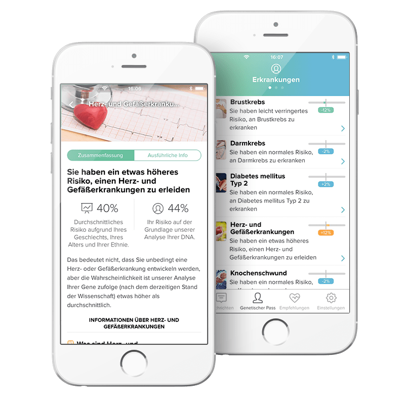 Probieren Sie die iGene Demo-App kostenlos aus!